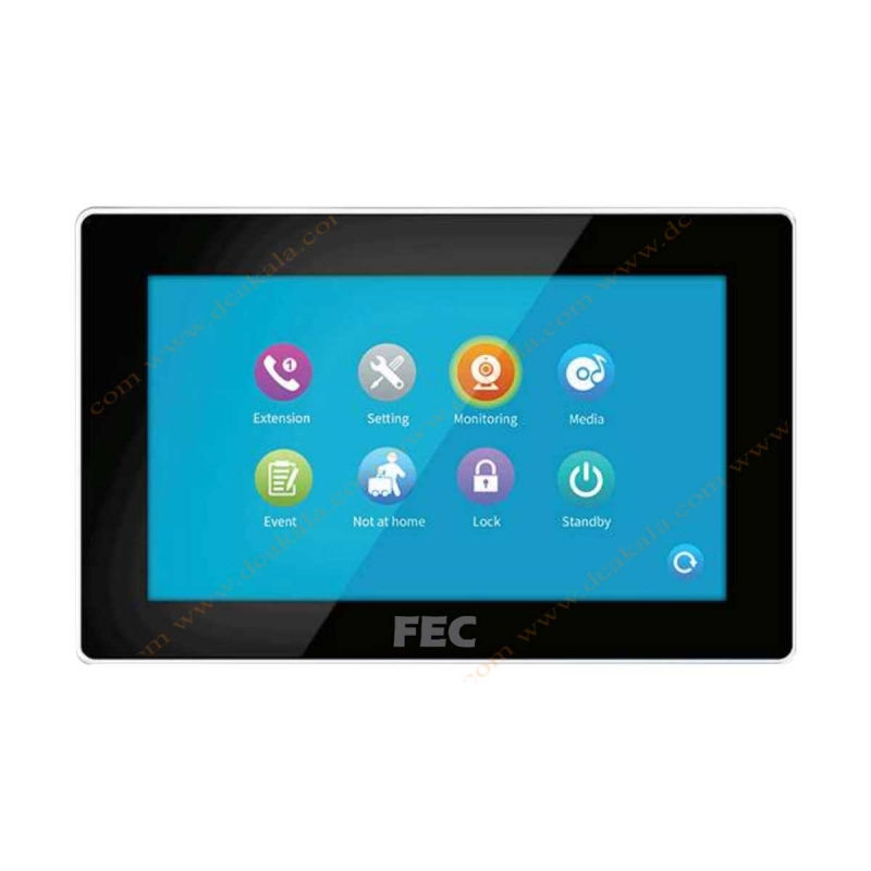 آیفون تصویری هوشمند FEC | خرید و قیمت درب بازکن هوشمند FEC